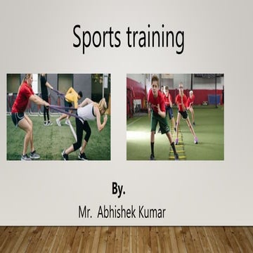 sports training 1 | PPT