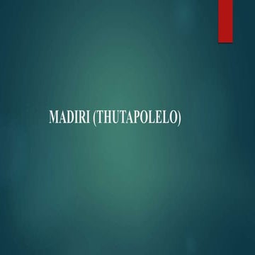 This is Sepedi HL P2 Notes for all Grade, From Grade 10 to matrix | PDF