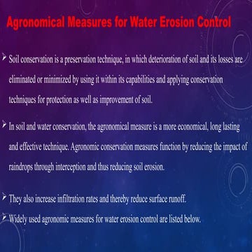 CONTOUR CROPPING AND TERRACES PPT agriculture | PPTX