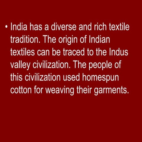indian art and textiles | PPT