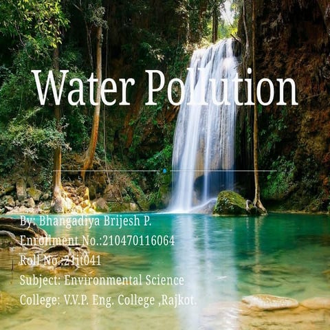 Presentation1 science water pollution.pptx