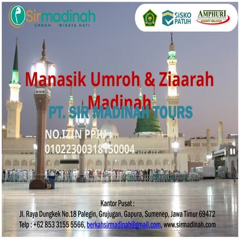 Tempat ziarah di Madinah ZIARAH MADINAH. | PPT