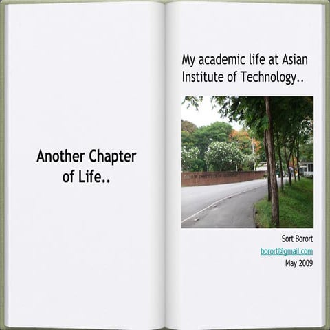 My academic life at AIT | PDF