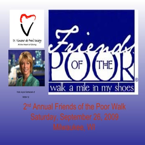 Walk for the Poor TV ad | PPT