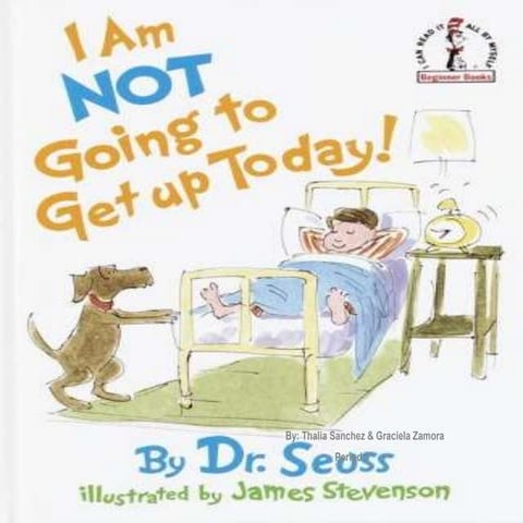 I am not going to get up today! | PPTX