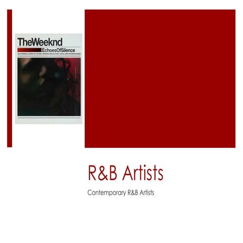 Some Contemporary R&B Artists | PPTX