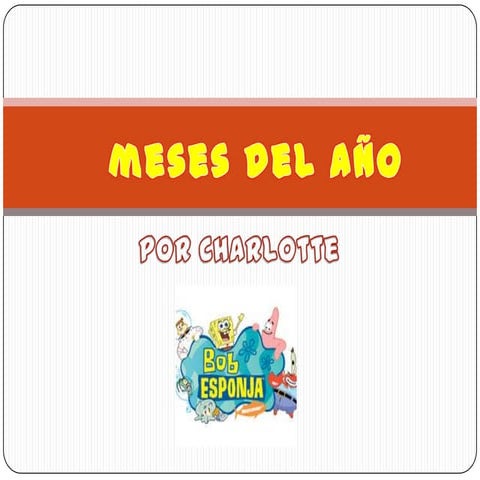 Lección de español: Meses del año (Pronunciación) - Spanish lesson ...