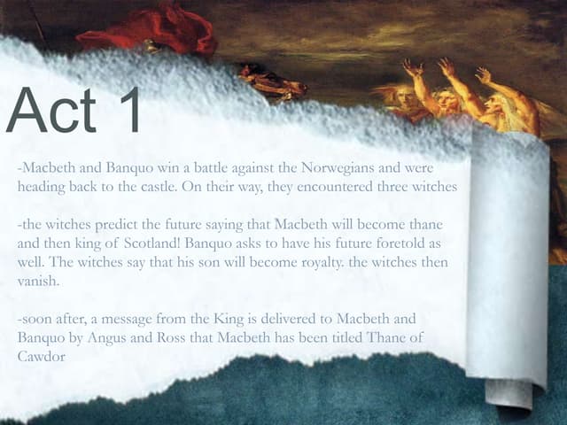 Macbeth Act 3 Notes | PPT
