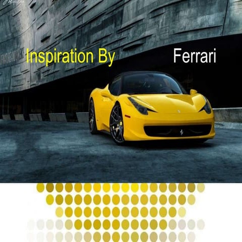 Presentation ferrari | PPT
