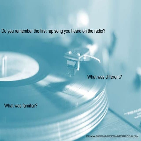 Creative Sampling In Rap Music | PPT