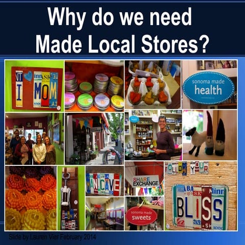Why we need Made Local Stores. | ODP