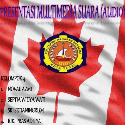 Elemen audio dalam multimedia | PPT