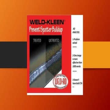 CREATIVE WELDING Advertisement in AWS welding journal,may 2014 | PPTX