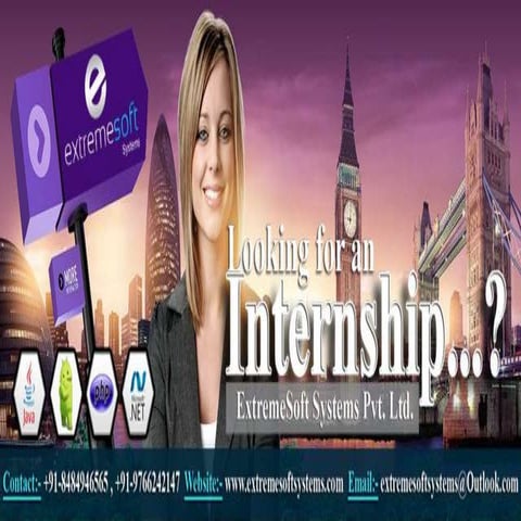 Internship for MCA 2015 | PPTX