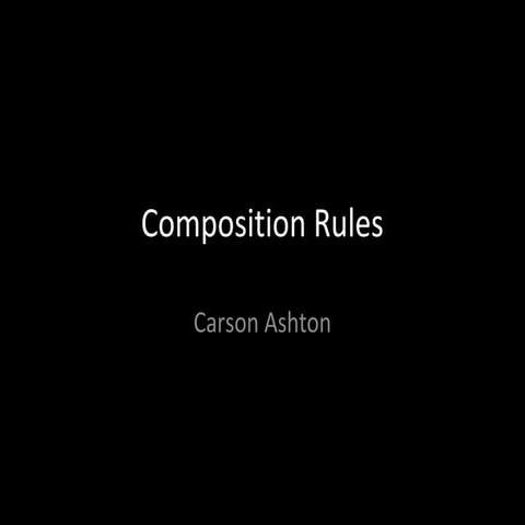 Group 7 composition slide show. | PPT
