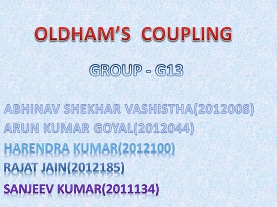 Universal Coupling Experiment | PDF