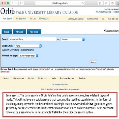 Orbis Search Tips | PPTX