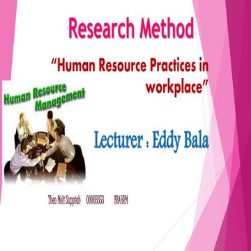 human resource practices | PPTX