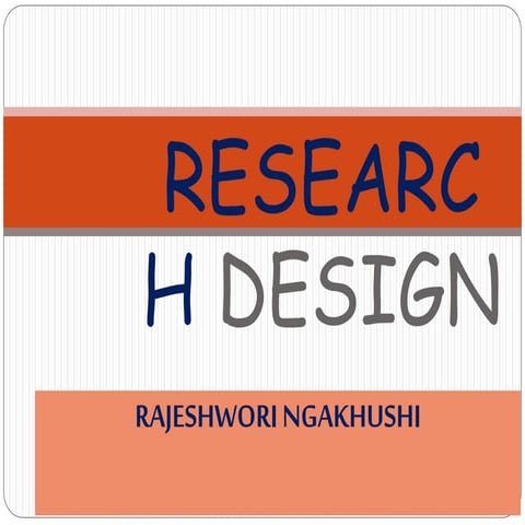 research design | PPTX