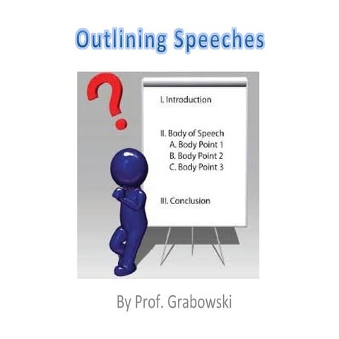 How to Outline Speeches | PPT