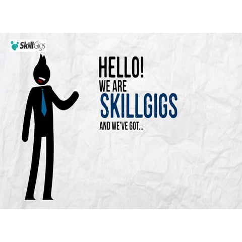 The SkillGigs 3D Resume - Making Hiring Easier | PPTX