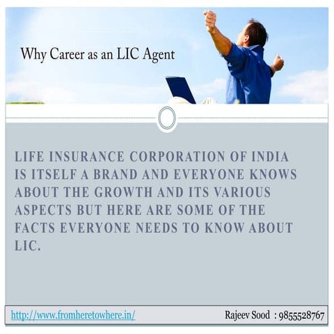 Career As LIC Agent | PPTX