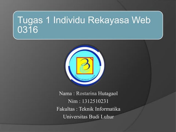 Perkembangan teknologi web | PPT