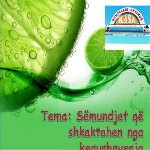Semundjet qe shkatktohen nga kequshqyerja | PPTX