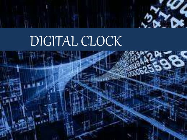 Digital Clock Using Logic Gates | DOCX