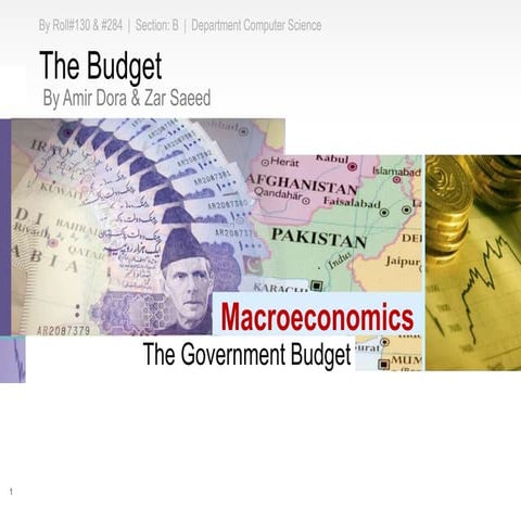 The Budget | Macroeconomics | PPT