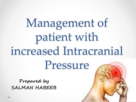 Increased Intracranial Pressure | PPT
