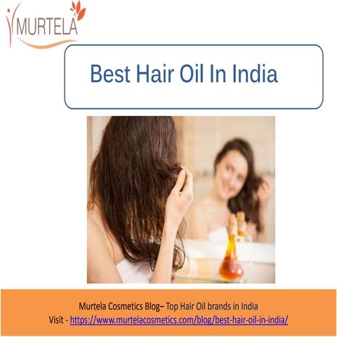 Best Hair Oils In India | PPT