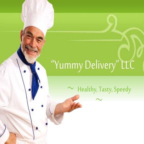 Yummy delivery project presentation | PPT