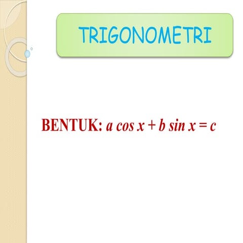 TRIGONOMETRI | PPT