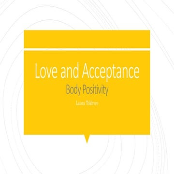 Body Positivity Community | PPTX