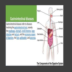 Gastro intestinal diseases( sample study of peptic ulcer) | PPTX