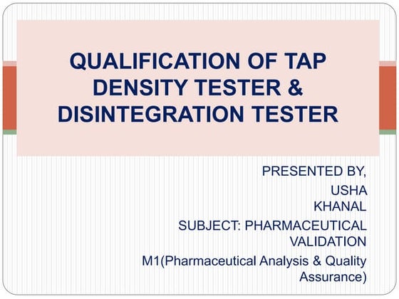 66 membrane filter integrity test | PPTX