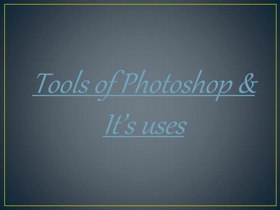 Microsoft Paint introduction for beginners | PPTX