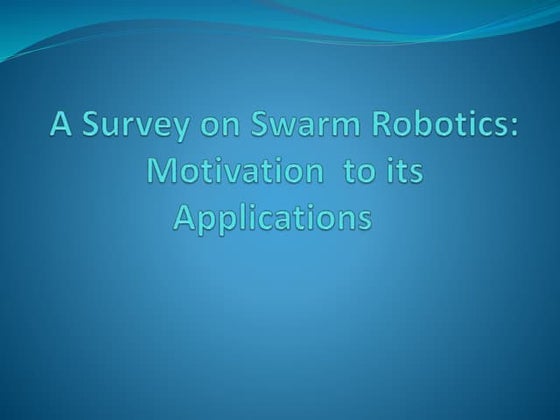 Irjet Swarm Robotics Pdf