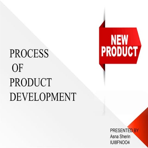 New product development process | PPTX