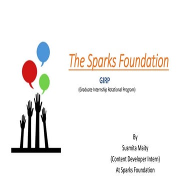 THE SPARKS FOUNDATION | PPT