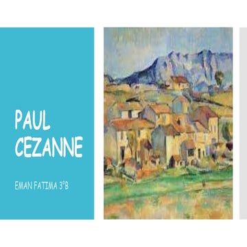 Paul cezanne | PPT