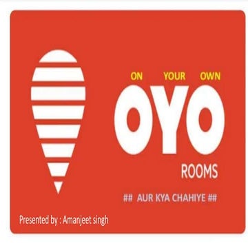 OYO Hotels and ROOM .pptx
