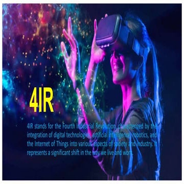 4IR (Fourth Industrial Revolution) .pptx