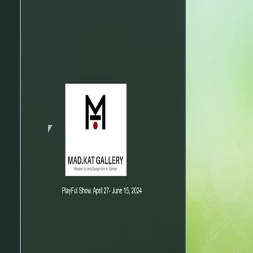 Allois show at Mad.Kat Gallery, April 27-June 15, 2024 | PPT