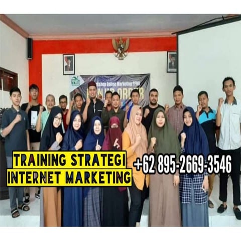 0895-2669-3546 | Kursus Marketing Surabaya | PPTX