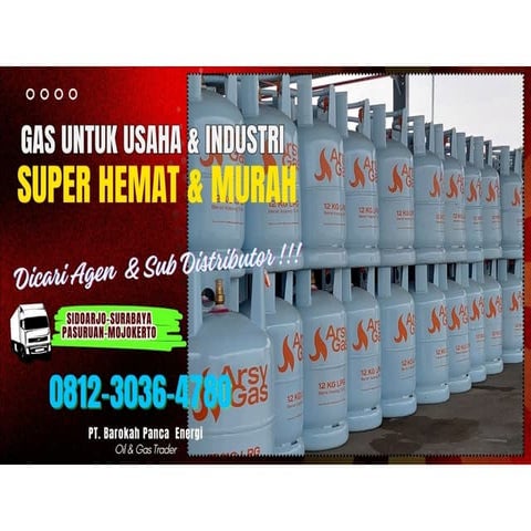 PALING MURAH !!! Gas Industri | +62 812-3036-4780 | PPTX