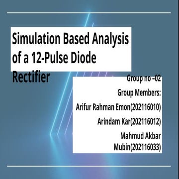 power electronocs 12 pulse rectifier.pptx