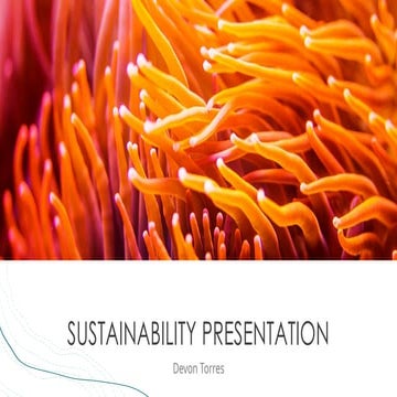 Sustainability Presentation Agenda and Strategies for Growth | PPTX