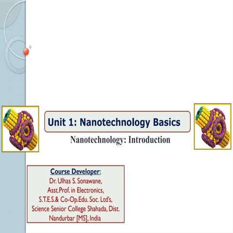 Nanotechnology basics presentation for understanding | PPT
